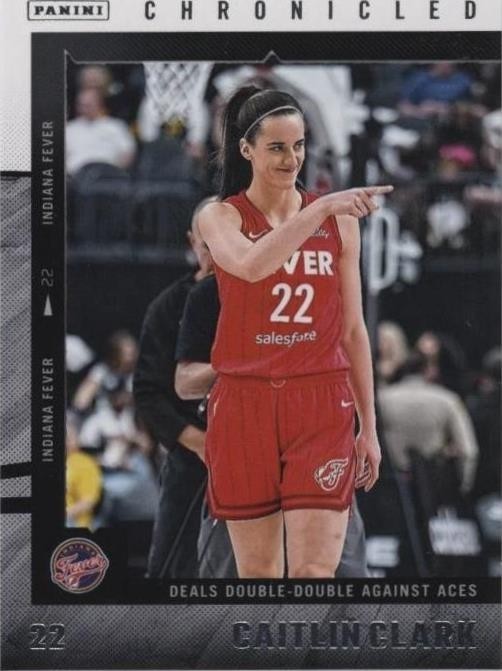 2025 Panini Caitlin Clark Chronicled - WNBA Caitlin Clark #33 for sale ...