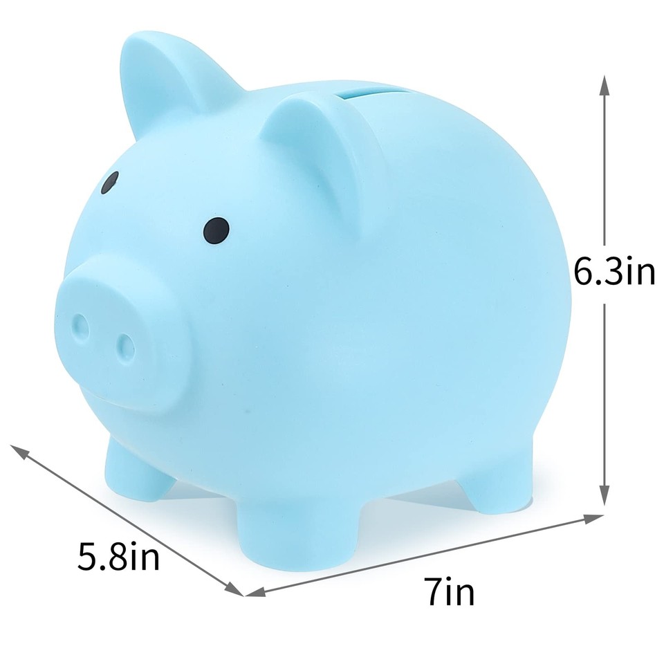 Extra Large Piggy Bank,Coin Bank for Boys and Girls,Unbreakable Plastic ...
