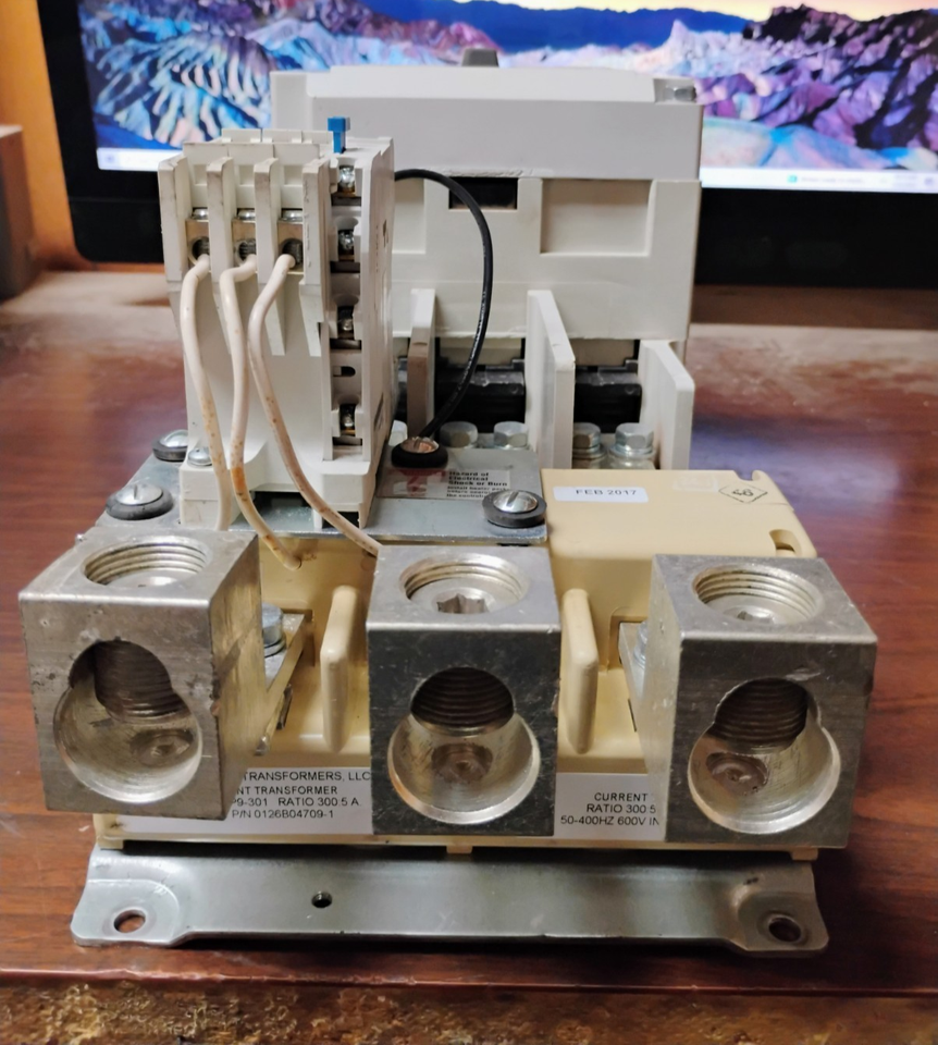 EATON AN16SN0 MOTOR STARTER NEMA 5 270 AMP 600V 3-PHASE 3-POLE PRE ...