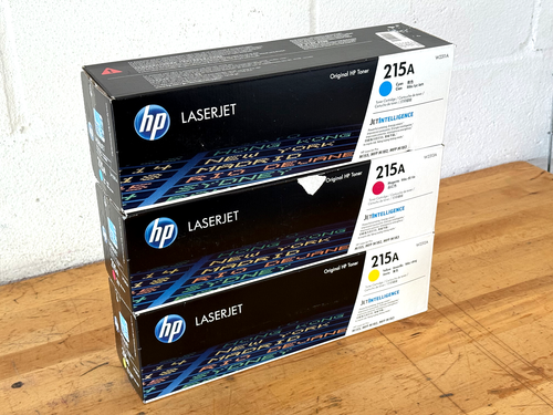 Genuine HP 215A Toner Set W2311A W2312A W2313A - Factory Sealed | eBay