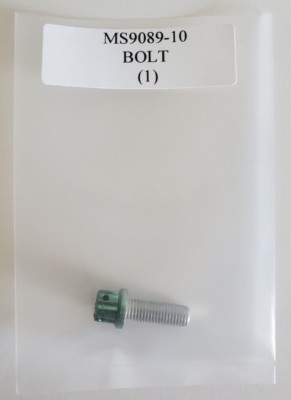 MS9089-10 Double Hex Bolt 1/4-28 x 3/4" 12-Point Drilled Head Steel | eBay