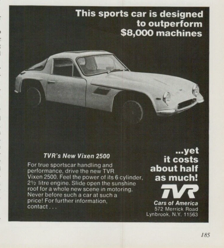 Tvr In America
