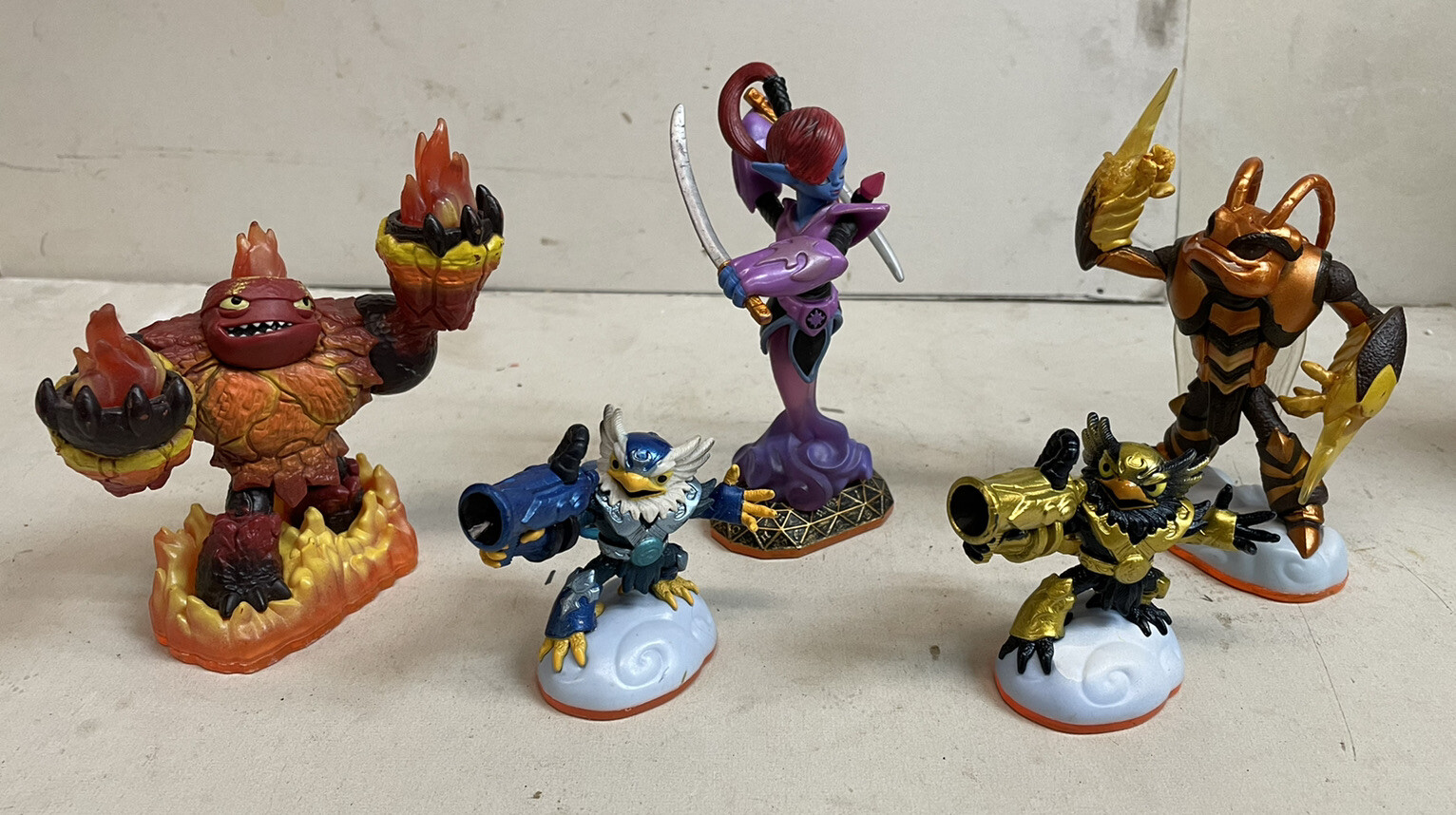 Skylanders Trap Team Figures - Lot Of 5 - Orange Base | eBay