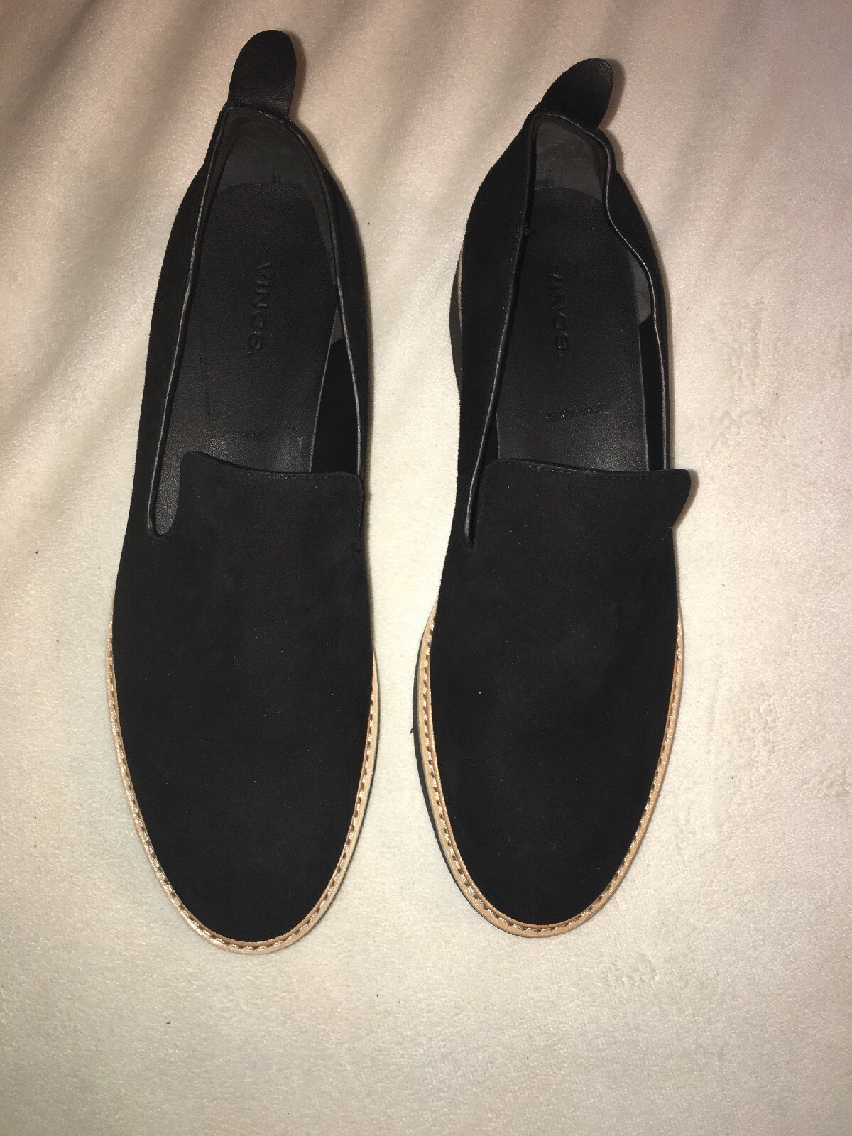 VINCE Sanders Soft Suede Slip-On Sneakers SZ 10 NEW | eBay