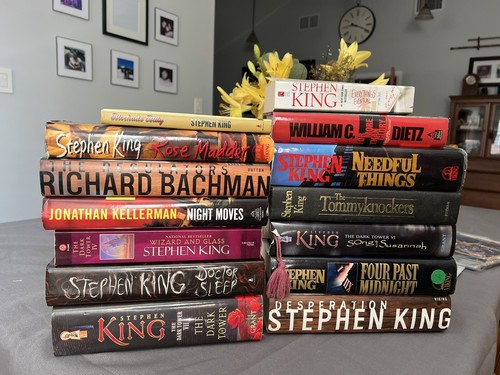 Lot Of 14 Stephen King 11 Hardcover 3 Paperback Novels Most 1st ...