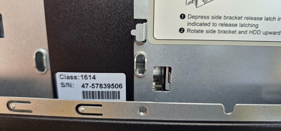 NCR S600 1U NAS Server, i5-8500T, 16GB DDR4, 1x 500GB, W10P 4xLFF ...