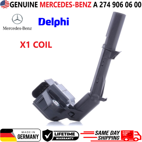 GENUINE Delphi Ignition Coil For 2014-2020 Mercedes-Benz 2.0L I4 ...