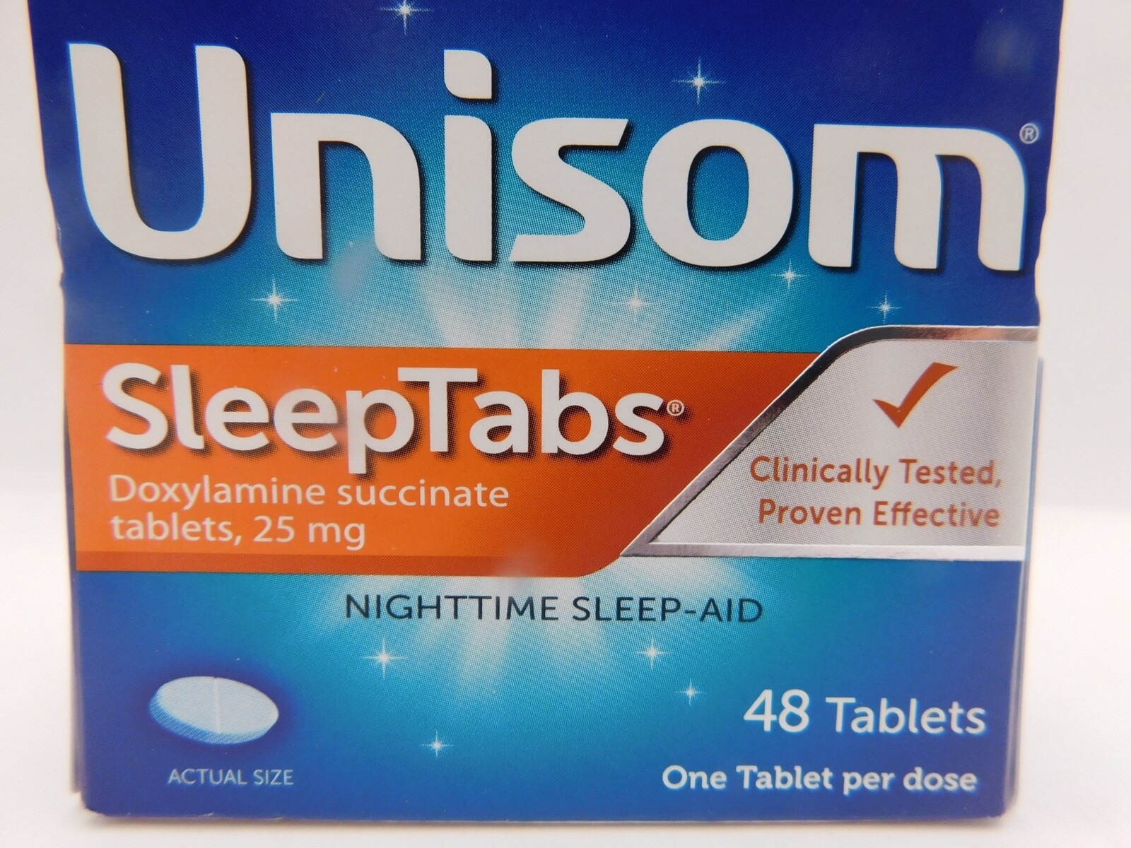 Unisom SleepTabs (Sleep Tabs), Nighttime Sleep-aid, 48 Tablets EXP 08/ ...