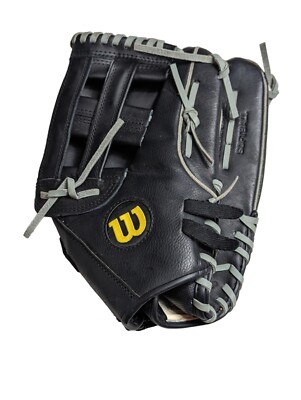 Wilson Elite Softball Glove 13" Inch A2449 Black RHT Custom Fit ...