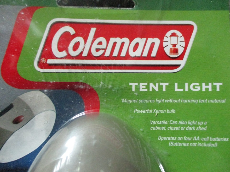 Coleman Tent Light Battery Powered - Unopened Package 2007 | eBay