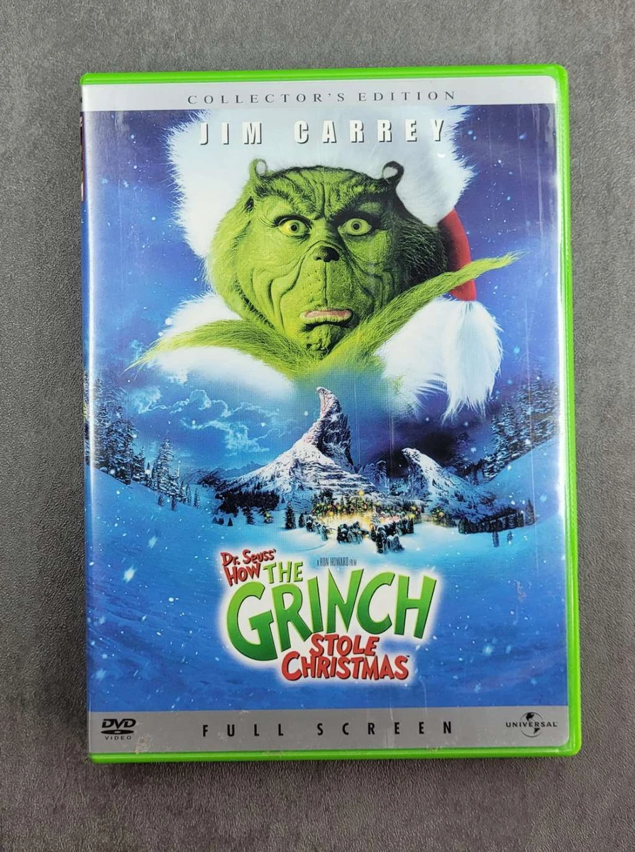 How The Grinch Stole Christmas Full Screen Dvd