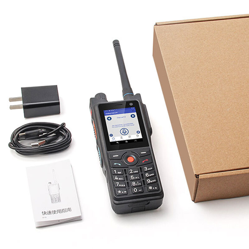 Global DMR UHF 4G Rugged Smartphone Walkie Talkie Digital Radio Mobile ...