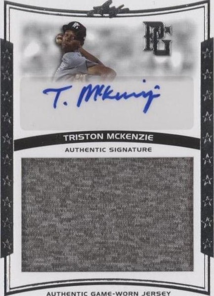 2014 Leaf Perfect Game Showcase - Jersey Autographs #JA-TMK Triston ...