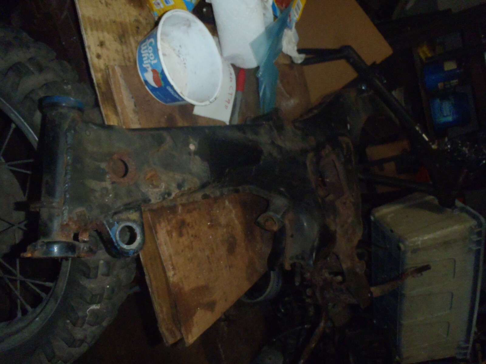 HONDA C110 Super Sports Cub 50 1962 main frame and kick stand | eBay