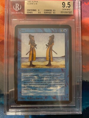 MTG Alpha Clone BGS 9.5B | eBay
