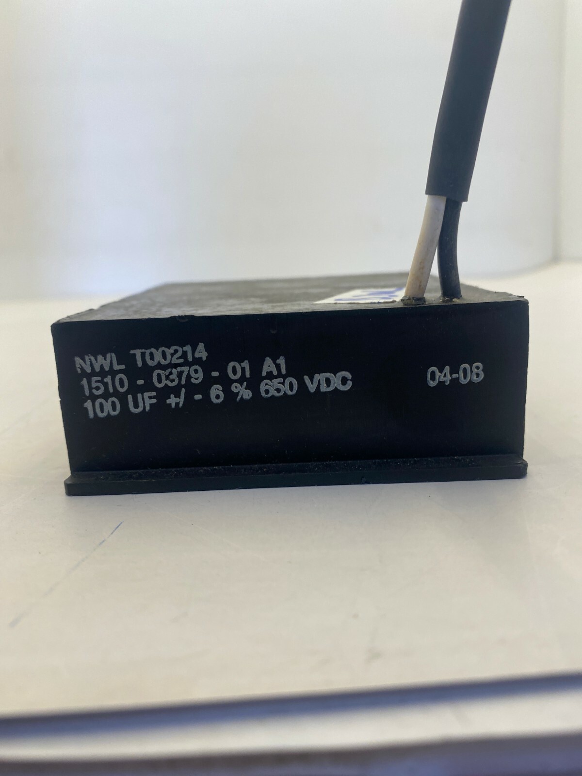 NWL High Voltage Capacitor 100uf 6 650vdc P/n# T00214 for sale online ...