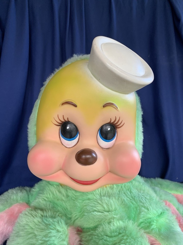 Rare Rushton Octopus Rubber Face Plush | eBay