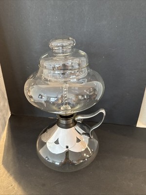 Vintage 1930s Pyrex Silex Glass Double Bubble Percolator Coffee Pot ...