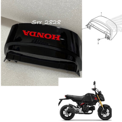 HONDA NEW GROM REAR COWL COVER CENTER END SEAT ฺBlack 2021-22 GENUINE ...