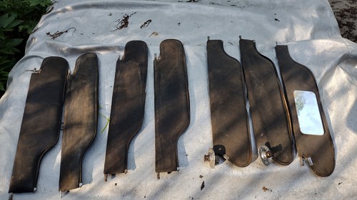 1968-72 GM A Body GTO Chevelle 442 GS Convertible Sun Visors 3 sets ...