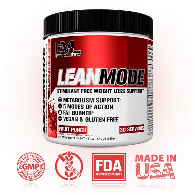 Evlution Nutrition LeanMode Fat Burner - 150 Capsules for sale online ...