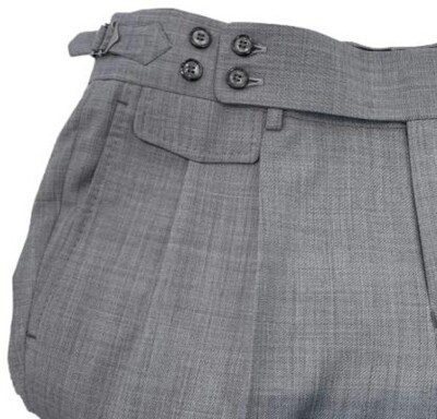 Italian Style Tailor Made Pants,Slim High Waist Neapolitan Trousers ...