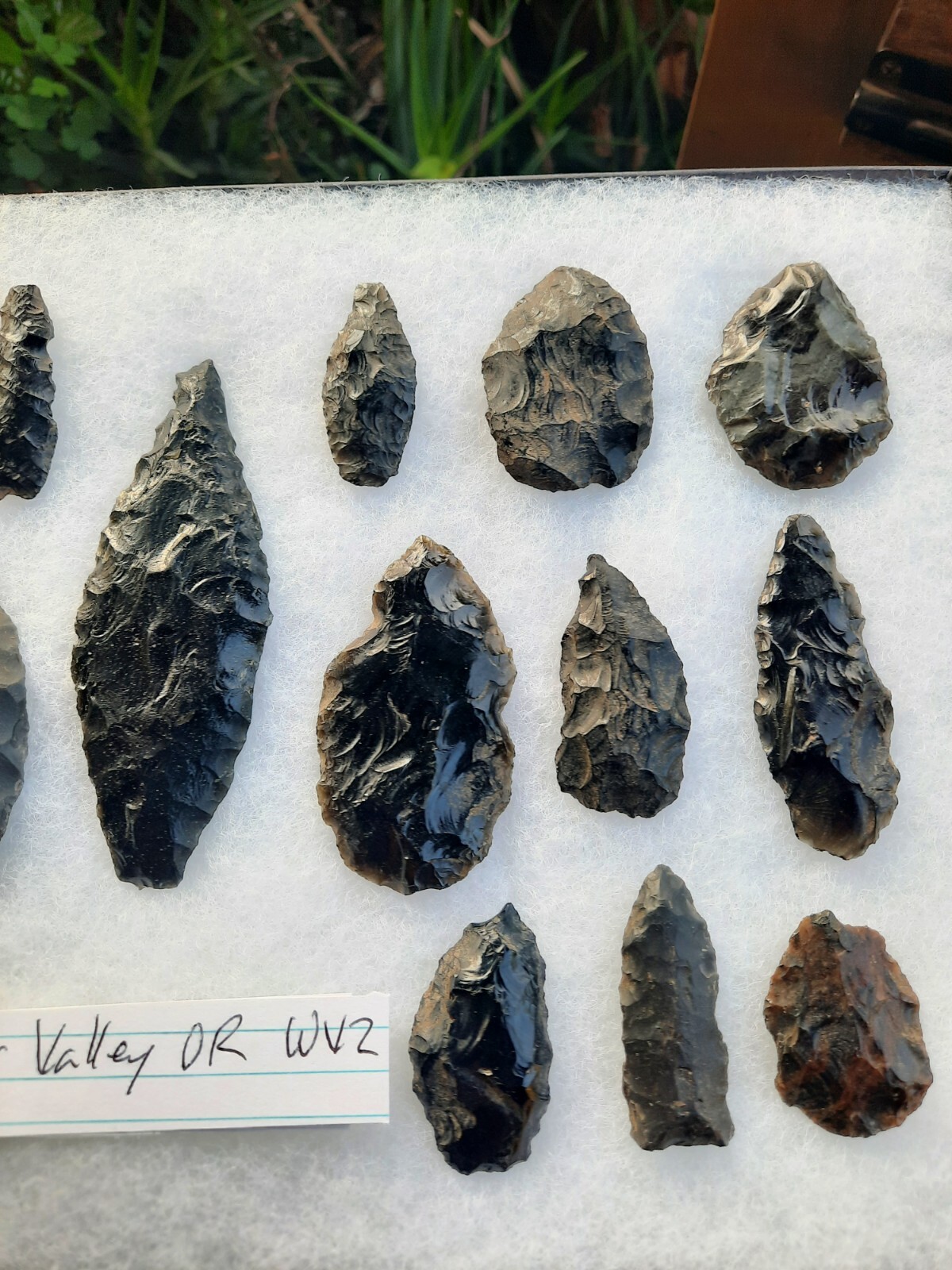 WARNER VALLEY OREGON Authentic Arrowheads Oregon Artifacts WV 2 | eBay