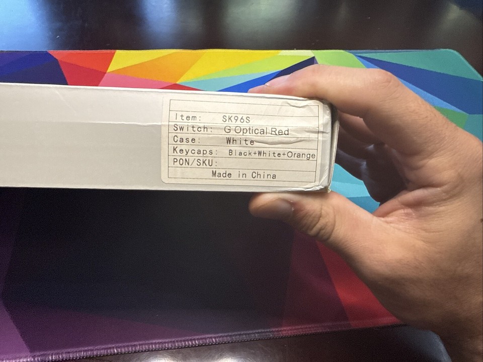 Skyloong SK96S (Red Switches) GK1-Keycaps Hot-Swap Mechanical Keyboard ...