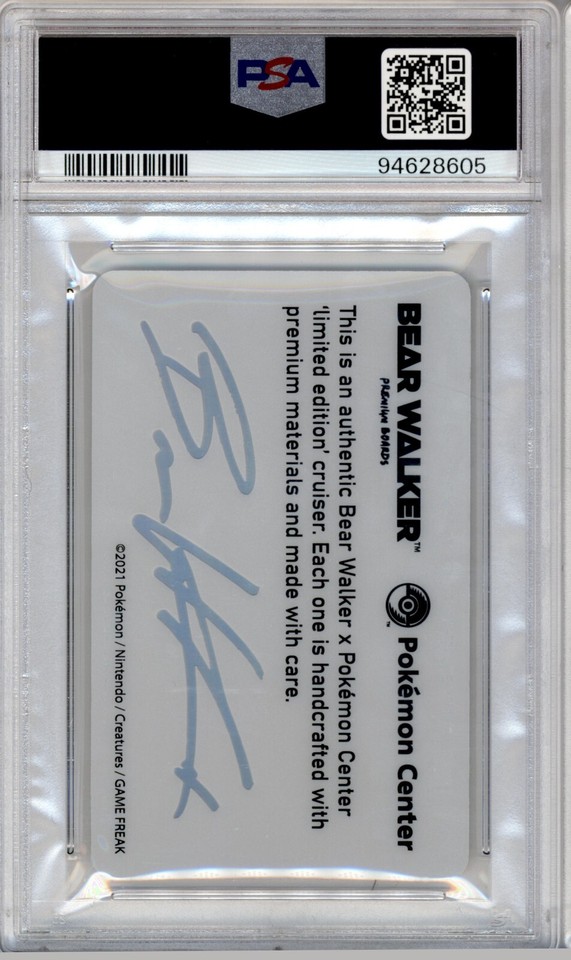 PSA 10 POKEMON POKEMON CENTER X BEAR WALKER UMBREON COLLECTION CARD GEM ...