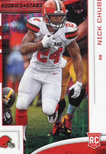 Nick Chubb 2018 Panini Rookie & Stats Rookie Card | eBay