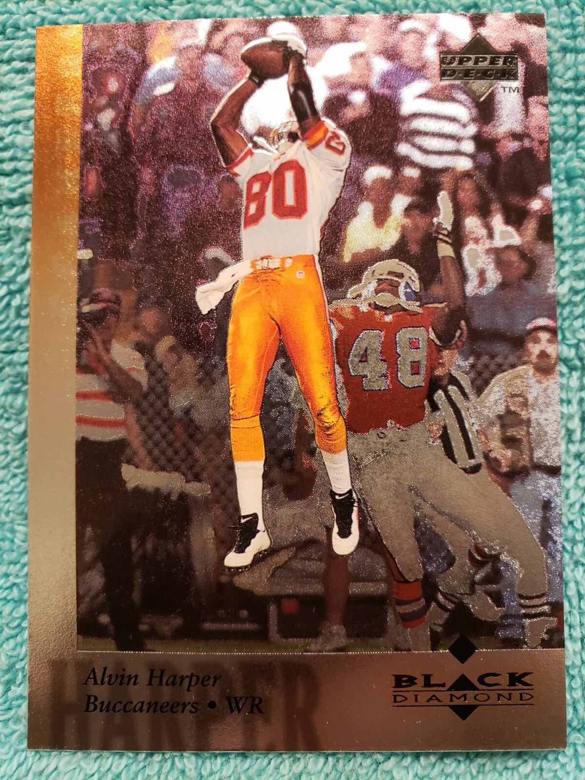 1997 UPPER DECK BLACK DIAMOND ALVIN HARPER #2 TAMPA BAY BUCCANEERS | eBay