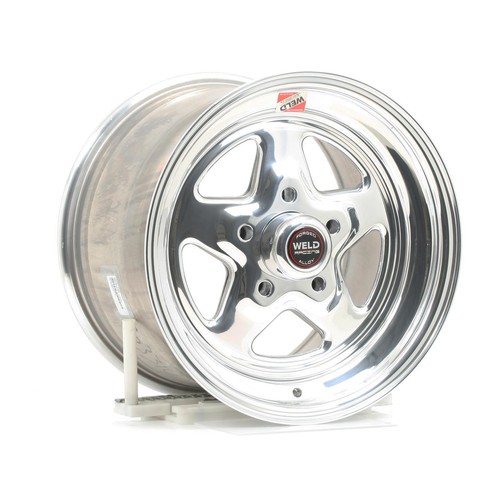 Weld Racing Wheel Prostar Aluminum Polished 15"x10" 5x4.75" BC 7.5 ...