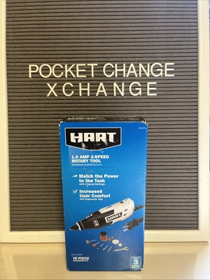 HART 1 Amp 2-Speed Rotary Tool Kit with 10 Accessories | eBay