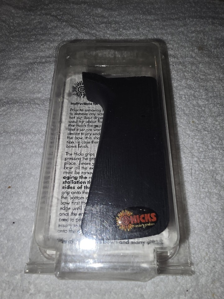NEW HICKS PUSH ON GRIP FOR BOWTECH COMPOUND BOWS NEVER USED | eBay