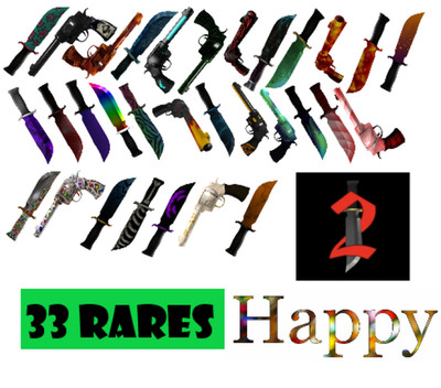 RARE BUNDLE🖤FAST DELIVERY🖤MM2 MURDER MYSTERY 2🖤ROBLOX 33 WEAPONS in ...