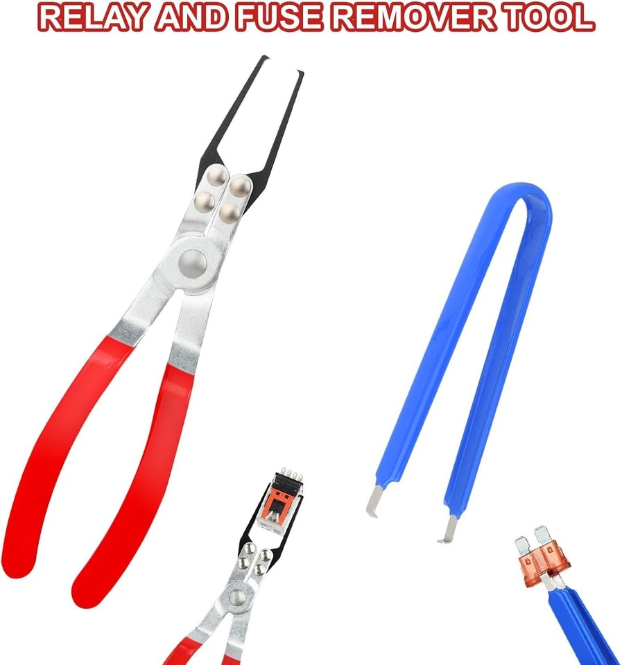 Relay Puller Pliers and Fuse Puller Pliers, Fuse Puller Tool for Car ...