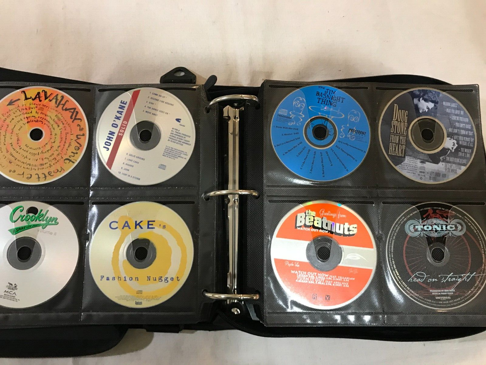 huge lot of 200 mixed cds in case it binder various genres | eBay