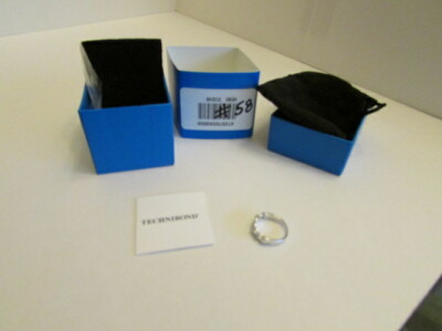 NEW Technibond Sterling Silver 925 Band Ring # 3 JB-8-#58 | eBay