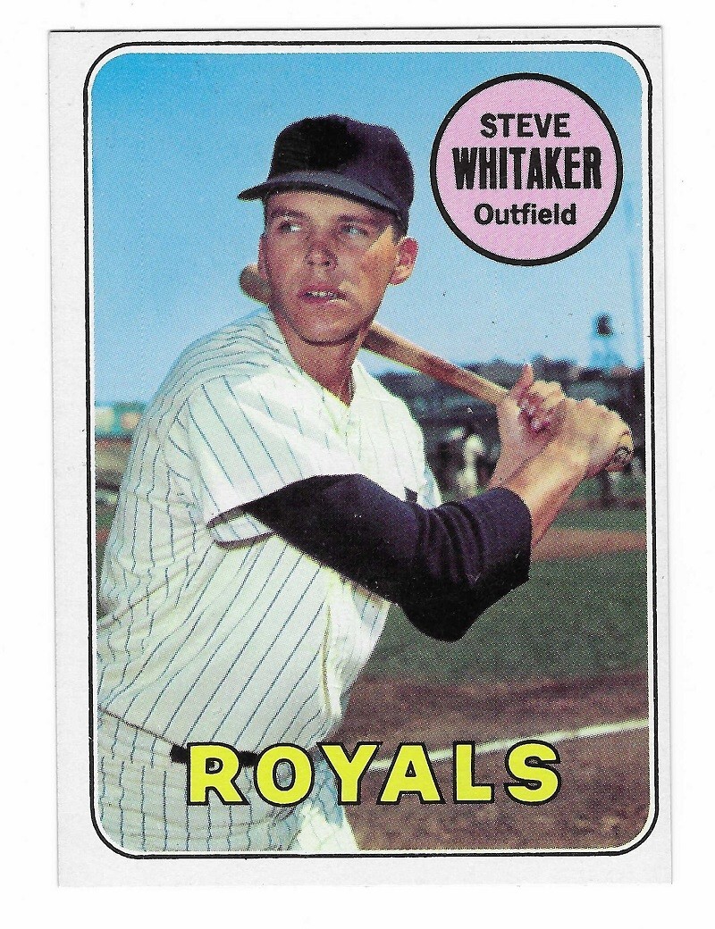STEVE WHITAKER 1969 Topps Baseball # 71 Kansas City Royals Ex Plus | eBay