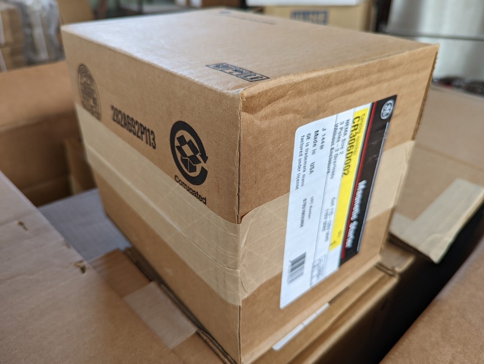 GE CR306D002 Nema Size 2 120V Starter Open NEW IN BOX USA | eBay