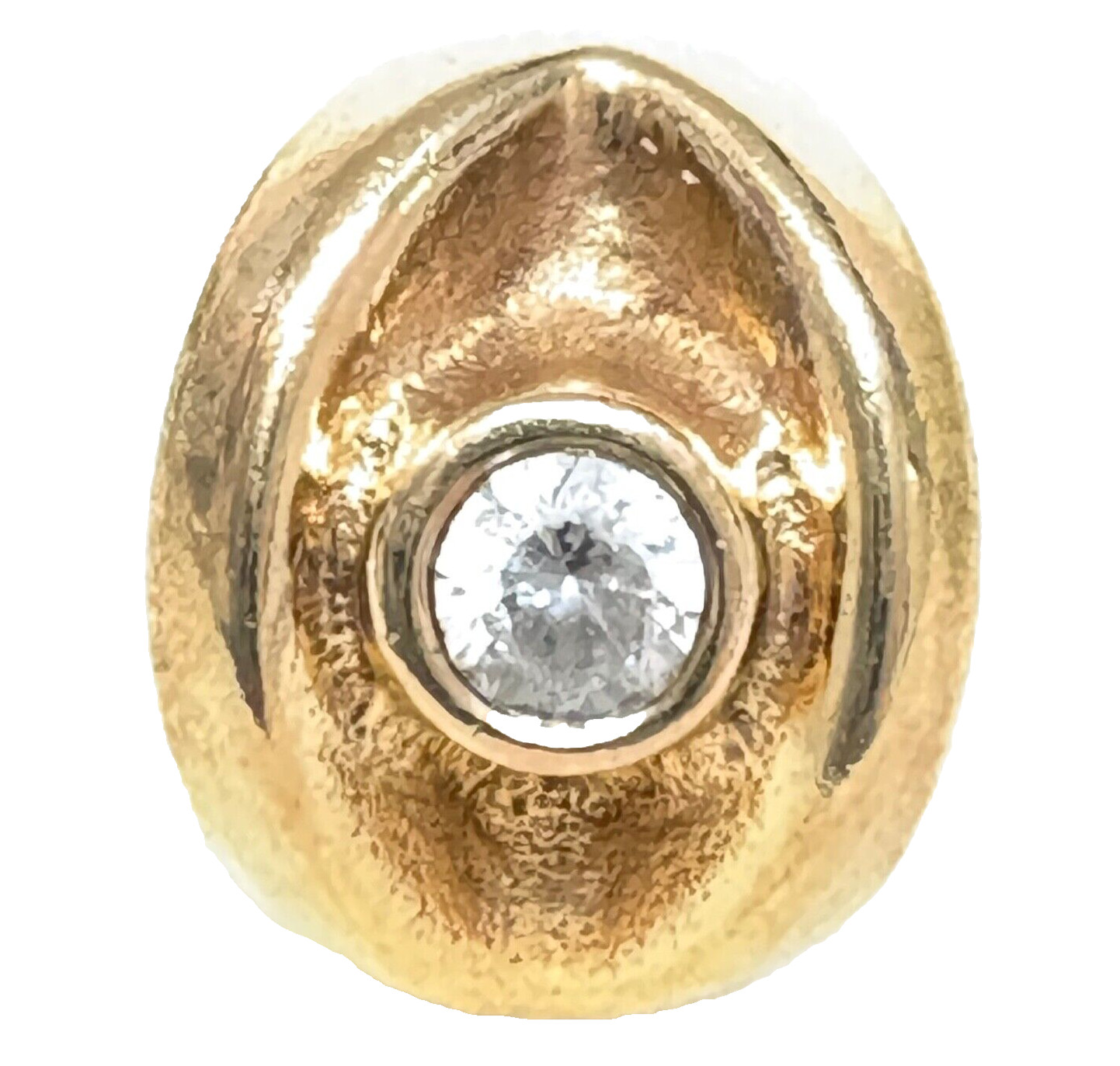 Authentic Pandora Retired 14K Gold with Clear Zirconi… - Gem