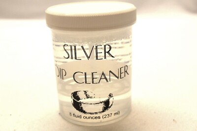 Silver Coin and Jewelry Cleaner, 8 fl oz, 237ml with Dipping Basket | eBay
