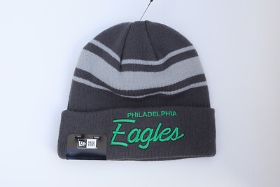 Philadelphia Eagles Script New Era On Field Knit NFL 2024 Gray Saquon ...