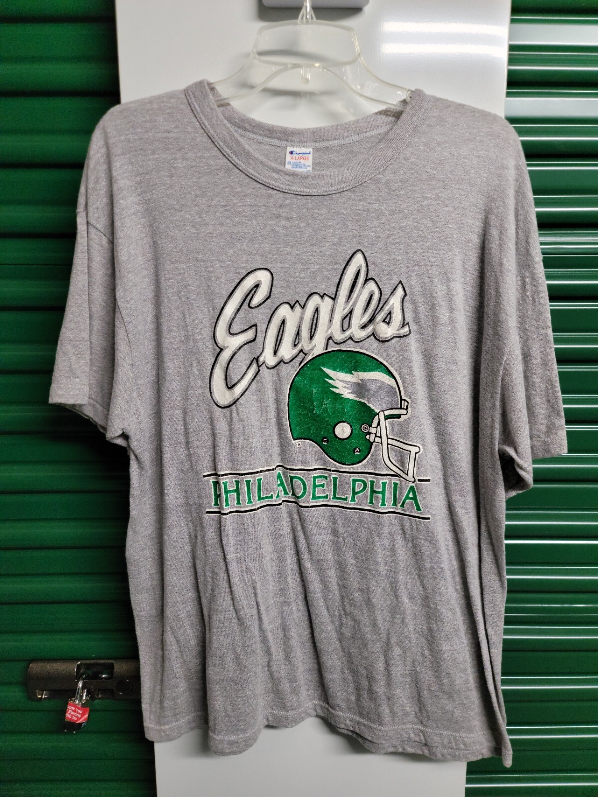 Vintage XL 1980s Champion Philadelphia Eagles Helmet … - Gem