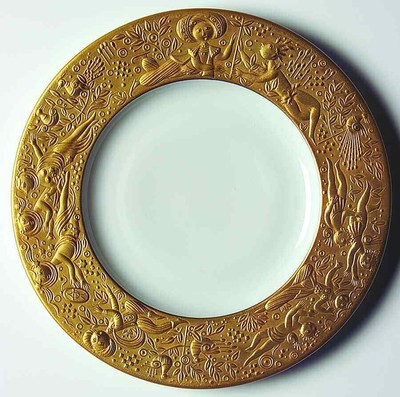 Rosenthal - Continental Magic Flute Gold Bread & Butter Plate 535353 | eBay