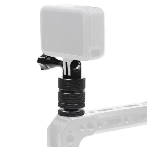 360° Rotatable Tripod Mount Cold Shoe Adapter Connector for Gopr DJI ...