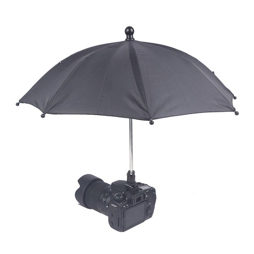 Black 38cm/50cm Dslr Camera Umbrella Sunshade Rainy Holder For General ...