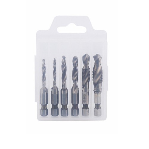 Efficient Hole Tapping Chamfering Hex Shank Threaded Bit Screw Machine ...