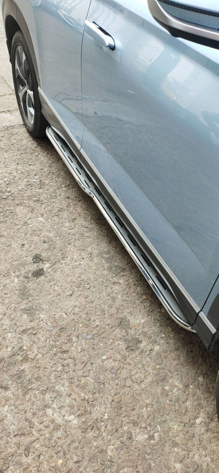 2Pcs Fits for KIA Sonet 2020-2024 Running Board Side Steps Pedal Nerf ...