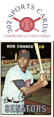1967 Topps #349 Bob Chance | eBay